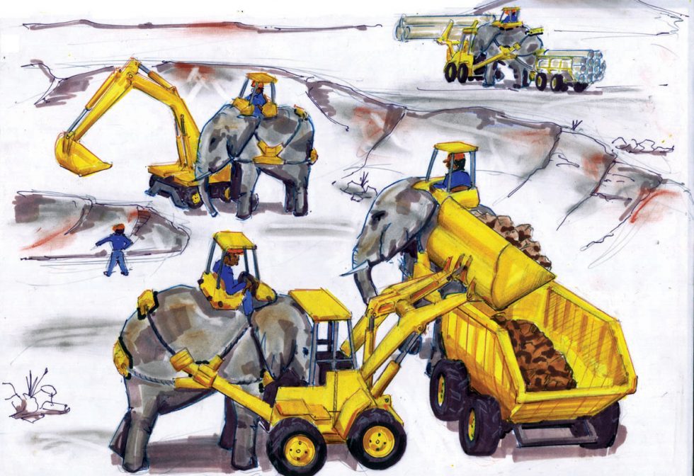 Concept Design - Elephant Construction Equipment - Eddie Carbin